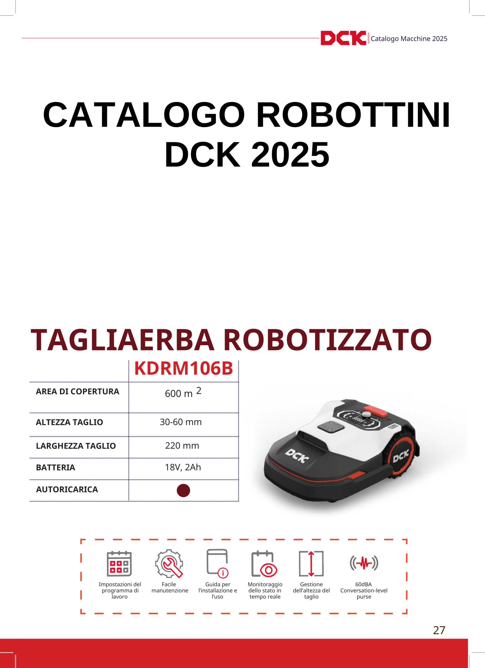 Promozione Robottini DCK 2025 - Technogarden
